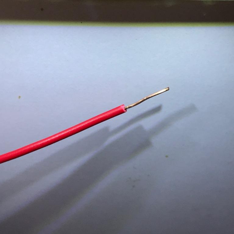 SOLID WIRE 22 AWG TF#22PC, ELECTRIC COPPER CABLE, BEST FOR LED AUDIO ...