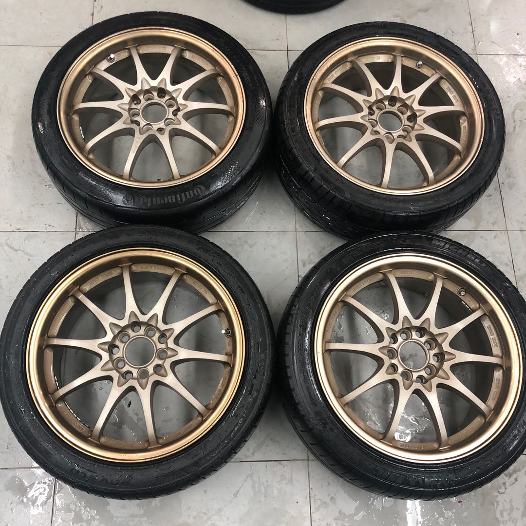 Sport Rim CE28 17 Thailand 5x100/114, Auto Accessories on Carousell