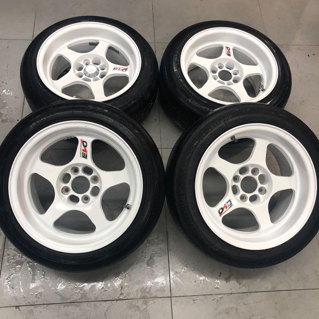 Sport Rim Evo Regamaster 15x8JJ PCD100, Auto Accessories on Carousell