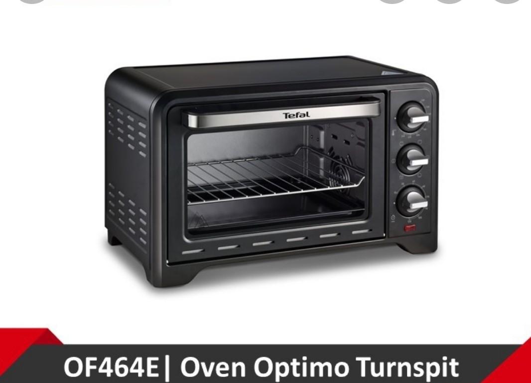 Tefal Oven Optimo 33L Turnspit OF464E, TV & Home Appliances, Kitchen ...
