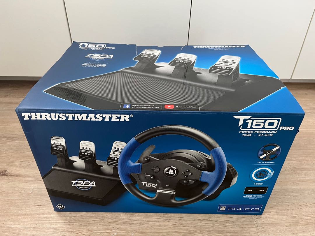 Thrustmaster T150 Pro Racing Wheel, Video Gaming, Gaming Accessories ...