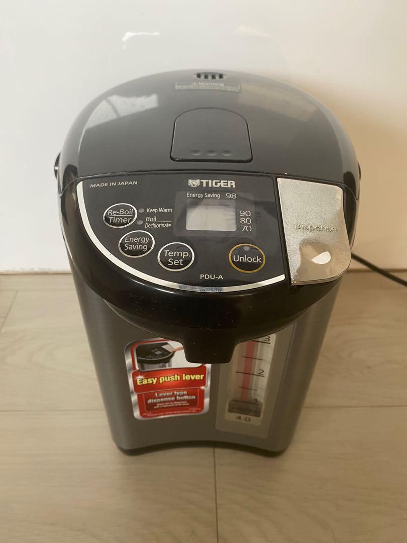 Tiger 4L hot water dispenser (airpot), TV & Home Appliances, Kitchen ...