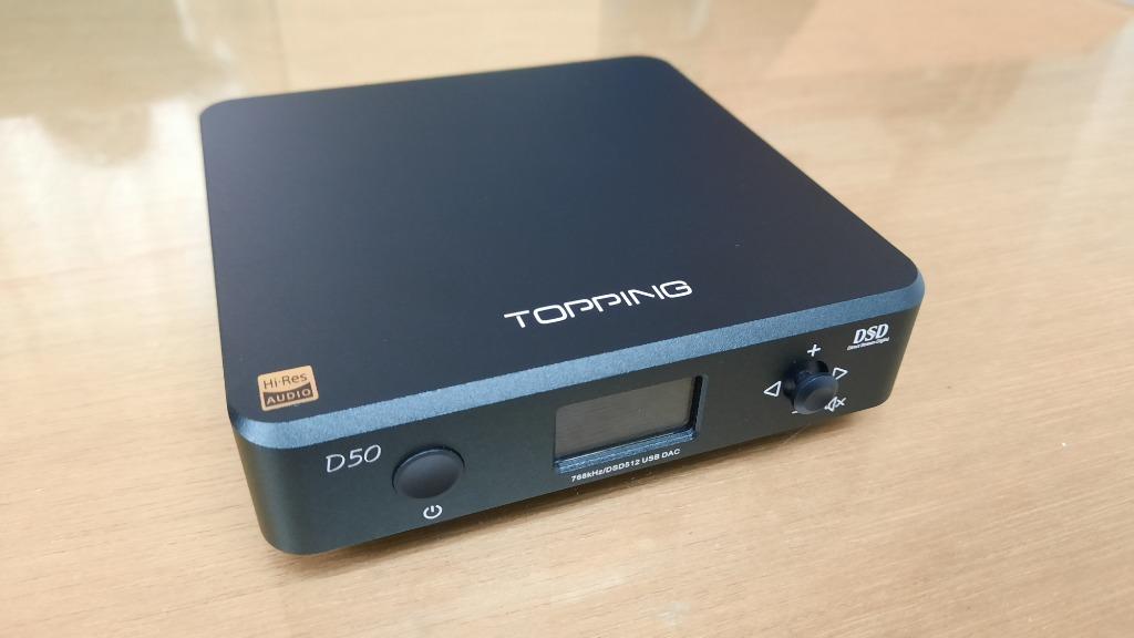 Topping D50 Dac, 托品解碼, 99% 新淨, 運作正常,有盒,齊件!, 音響器材, 可攜式音響設備 - Carousell