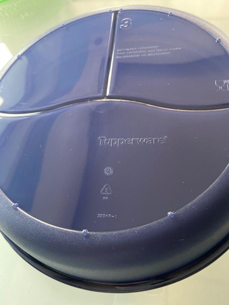 Tupperware Large Crystalwave Divided Dish 2.0L, Furniture & Home Living ...