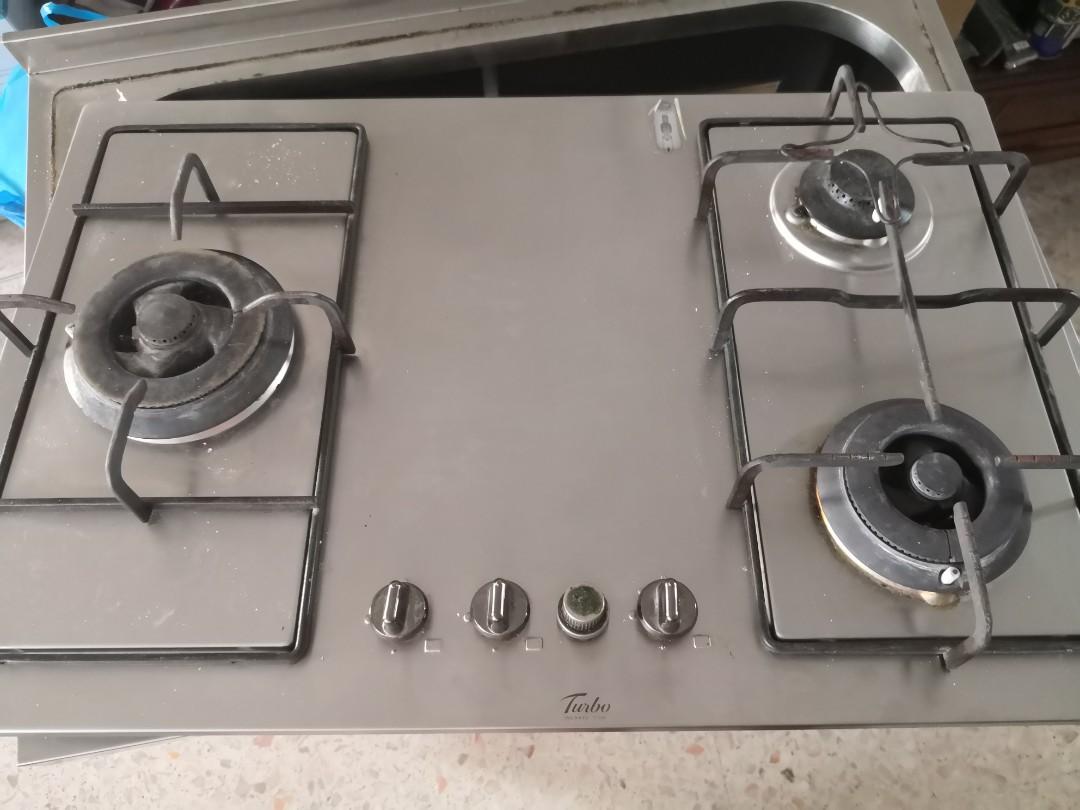 Turbo Gas Hob/stove T7309LSSV, TV & Home Appliances, Kitchen Appliances ...