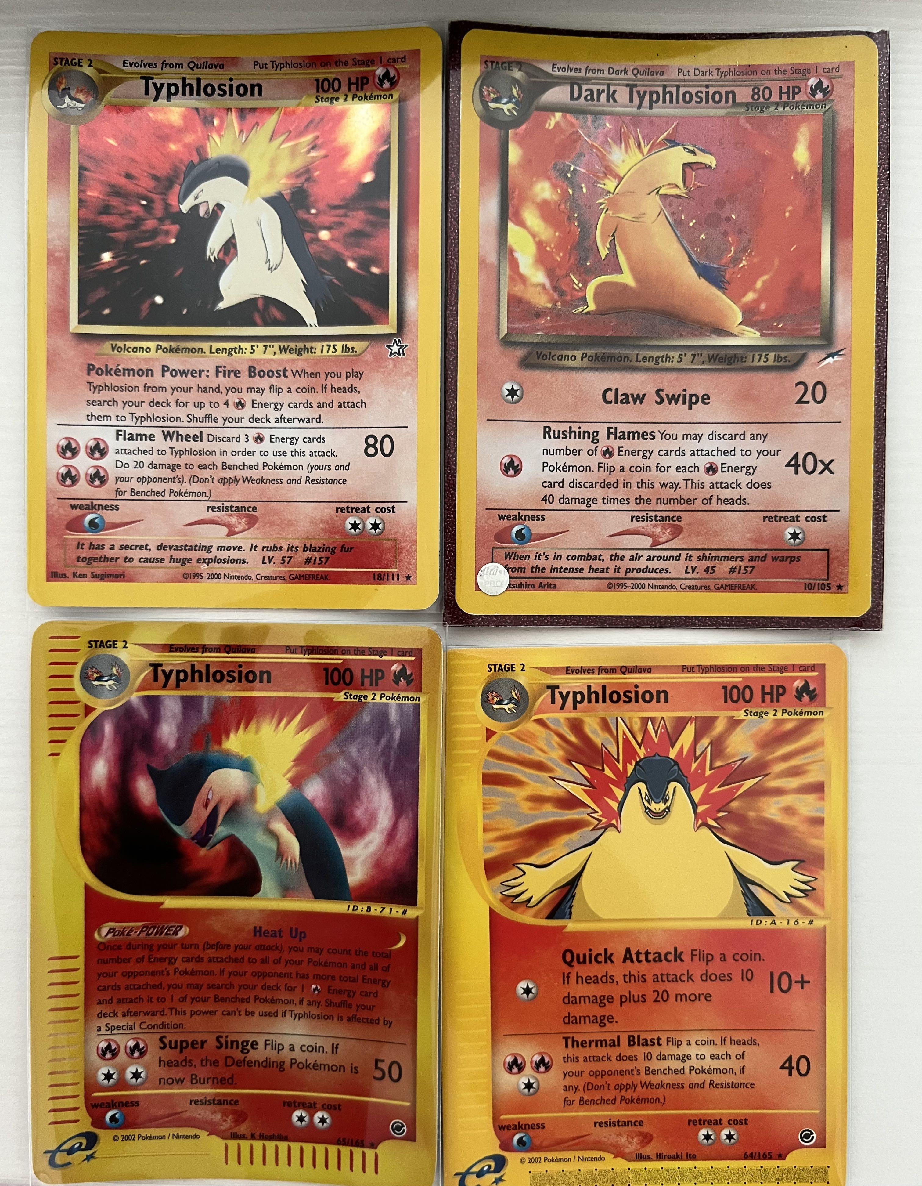 Typhlosion vintage collection, Hobbies & Toys, Toys & Games on Carousell