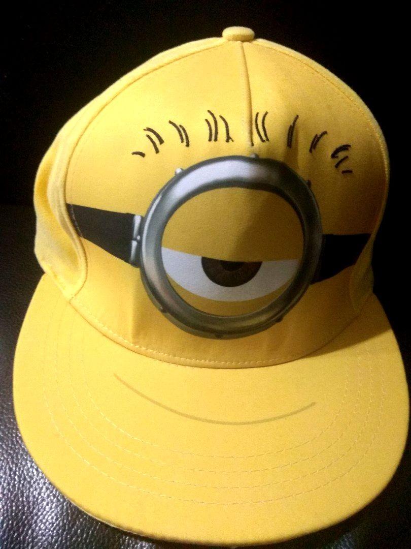 UNIVERSAL STUDIOS Minion Caps, Men's Fashion, Watches & Accessories ...