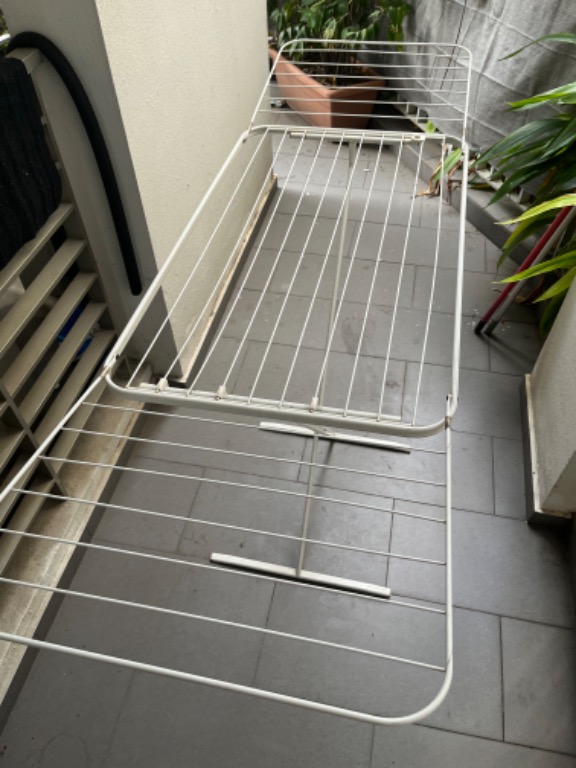 Very large fold up drying rack, Furniture & Home Living, Home ...