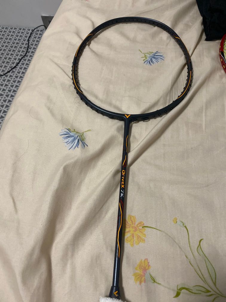 Victor badminton racket drivex 7k, Sports Equipment, Sports & Games ...