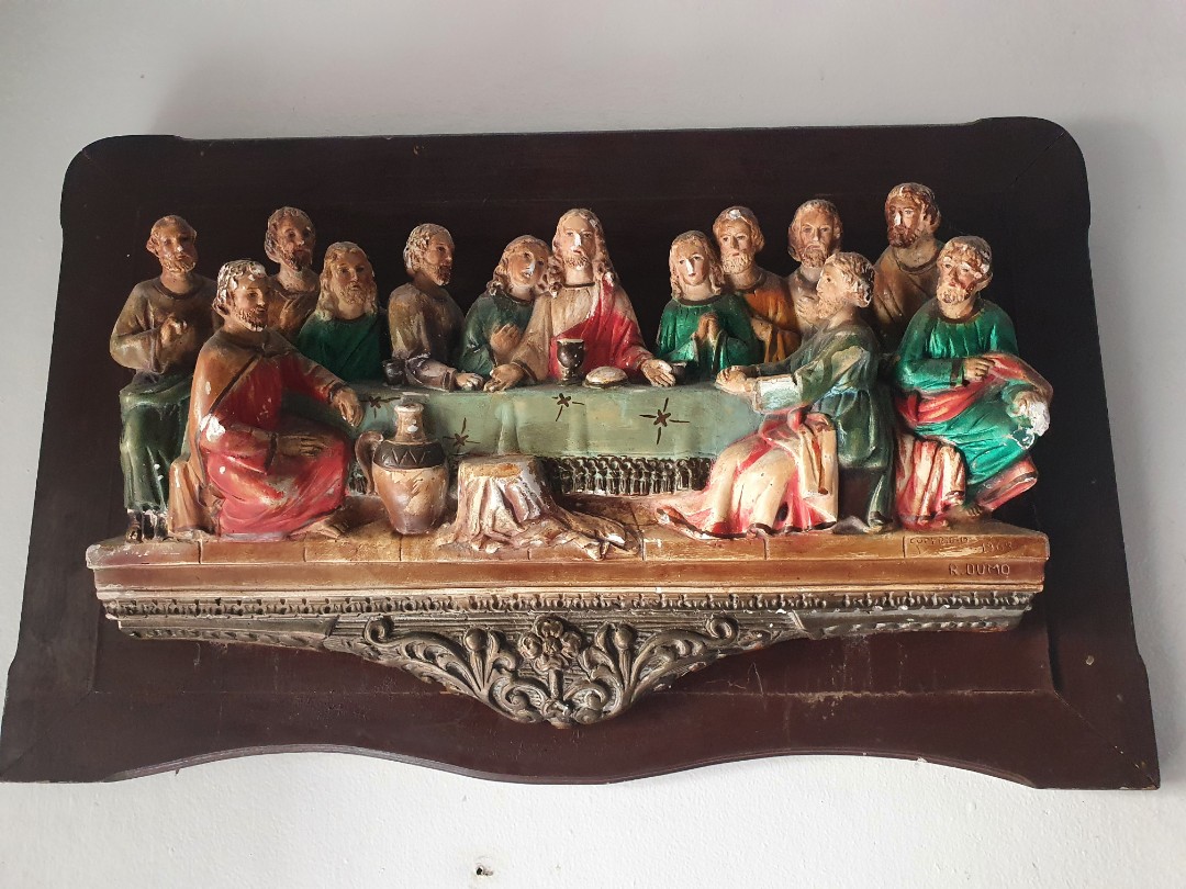 Vintage Ceramic Sculpture of "Last Supper" from 1963, Hobbies & Toys ...