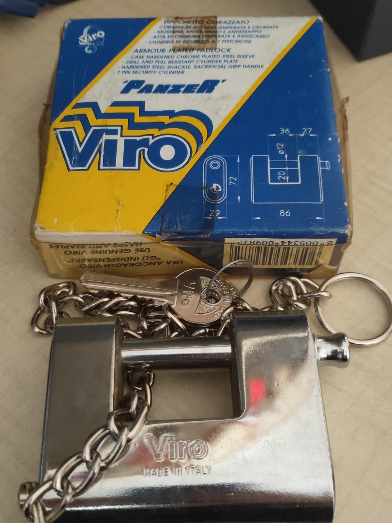 Viro Lock, Hobbies & Toys, Stationery & Craft, Art & Prints on Carousell
