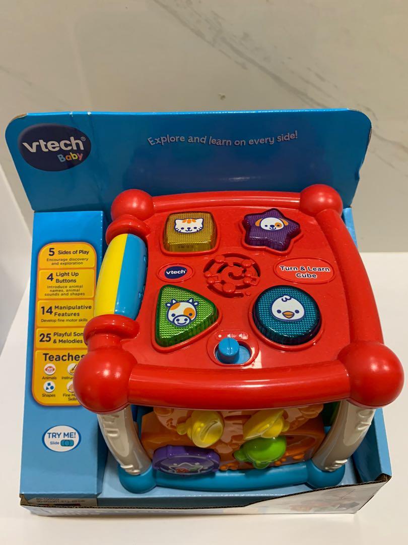 Vtech Turn and Learn Cube (BRAND NEW), Babies & Kids, Infant Playtime ...