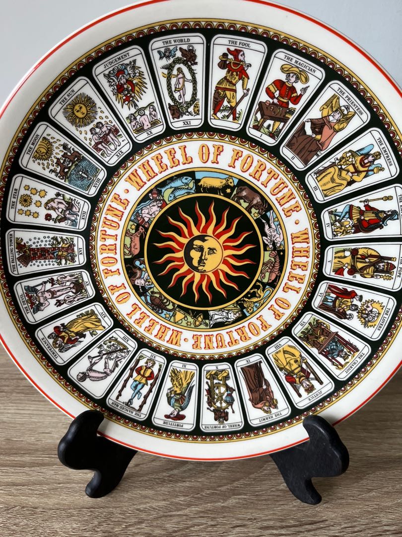 Wheel of Fortune plate, Furniture & Home Living, Home Decor, Other Home ...