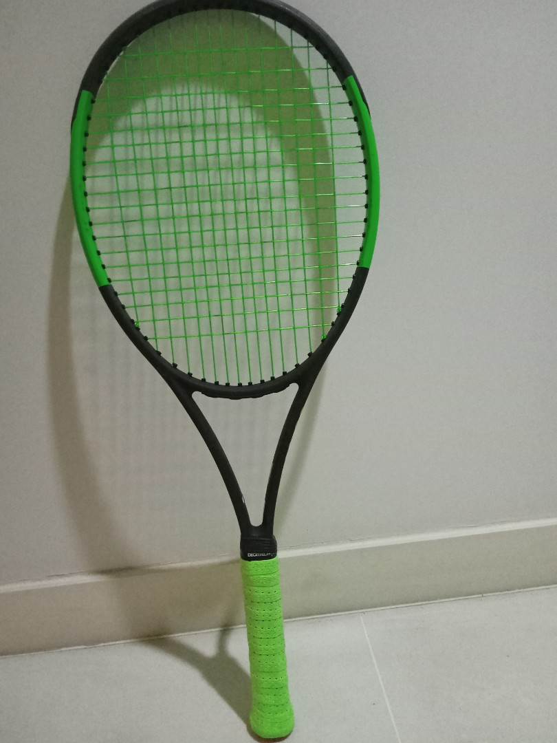 Wilson blade 98 v6 used for 4 months, Sports Equipment, Sports & Games ...
