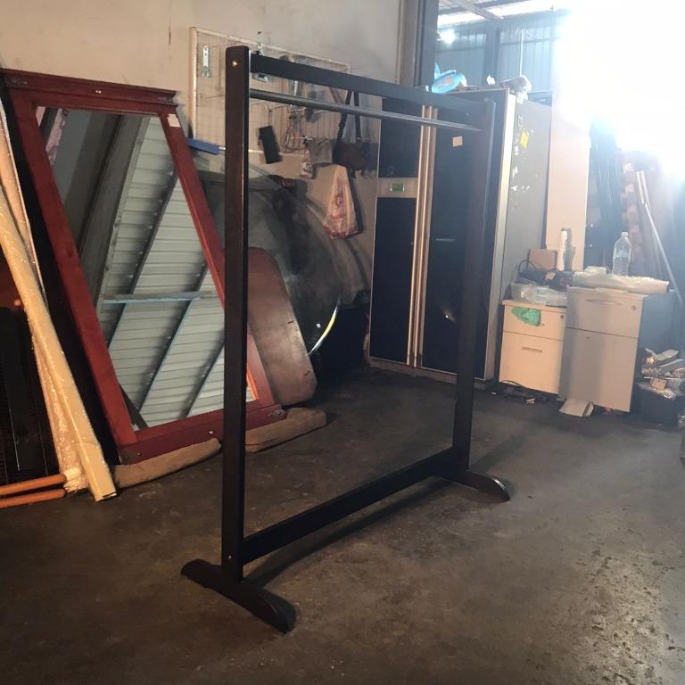 Wooden Cloth Rack / Rak Kain Kayu, Furniture & Home Living, Furniture ...