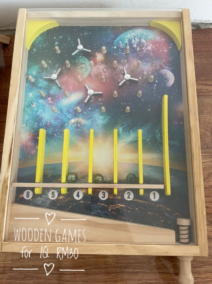 wooden game for IQ fun, Hobbies & Toys, Toys & Games on Carousell