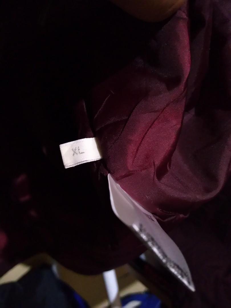 (XL) GU Maroon Coach Jacket, Men's Fashion, Coats, Jackets and ...