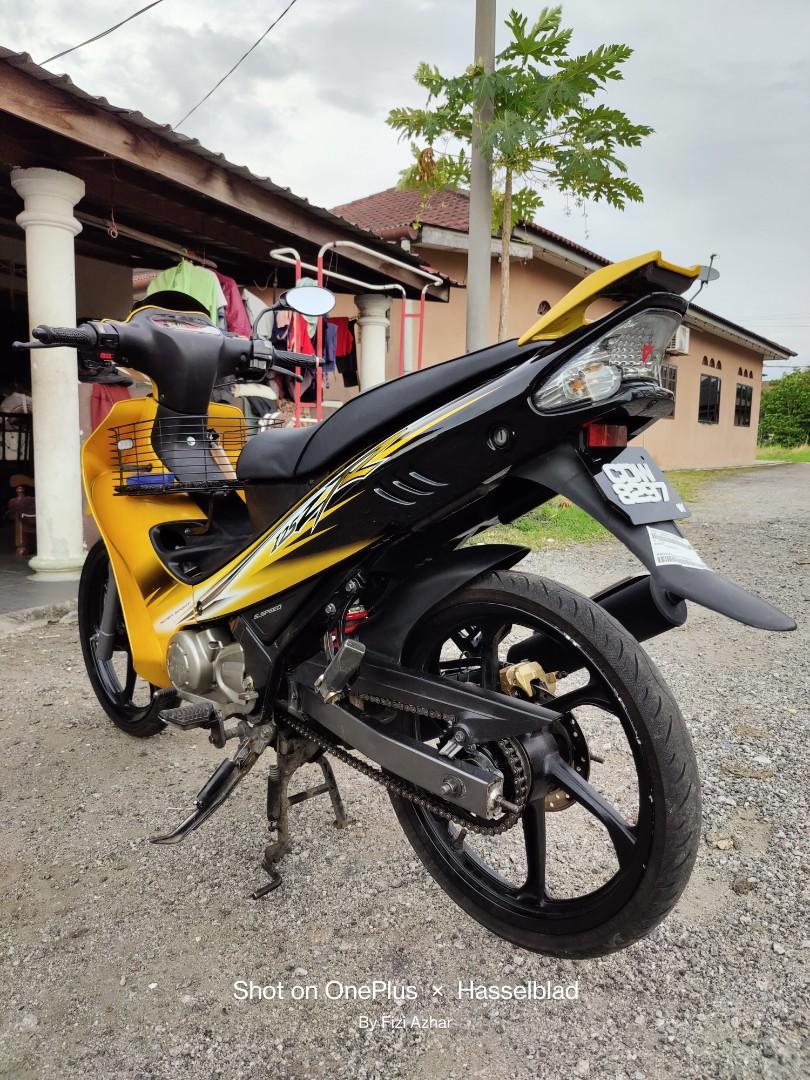 YAMAHA 125ZR KUNING DIRAJA 2017, Motorbikes on Carousell