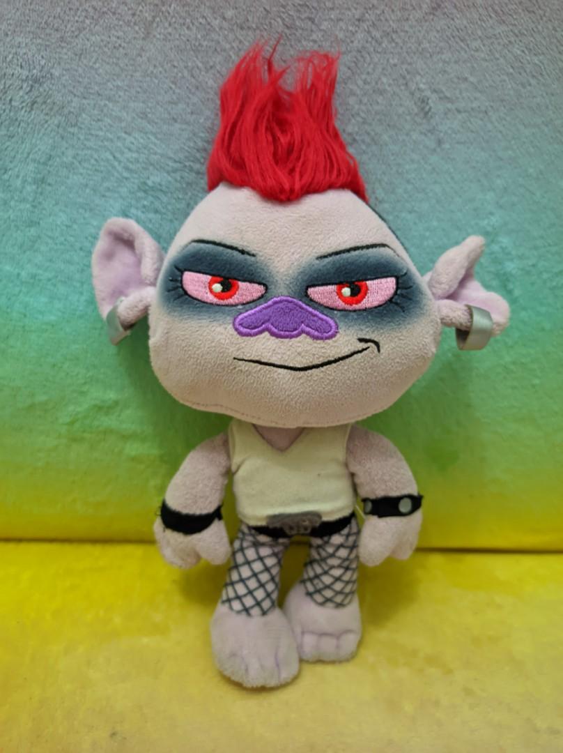 11 inches queen barb rock trolls world tour stuffed toys, Hobbies ...