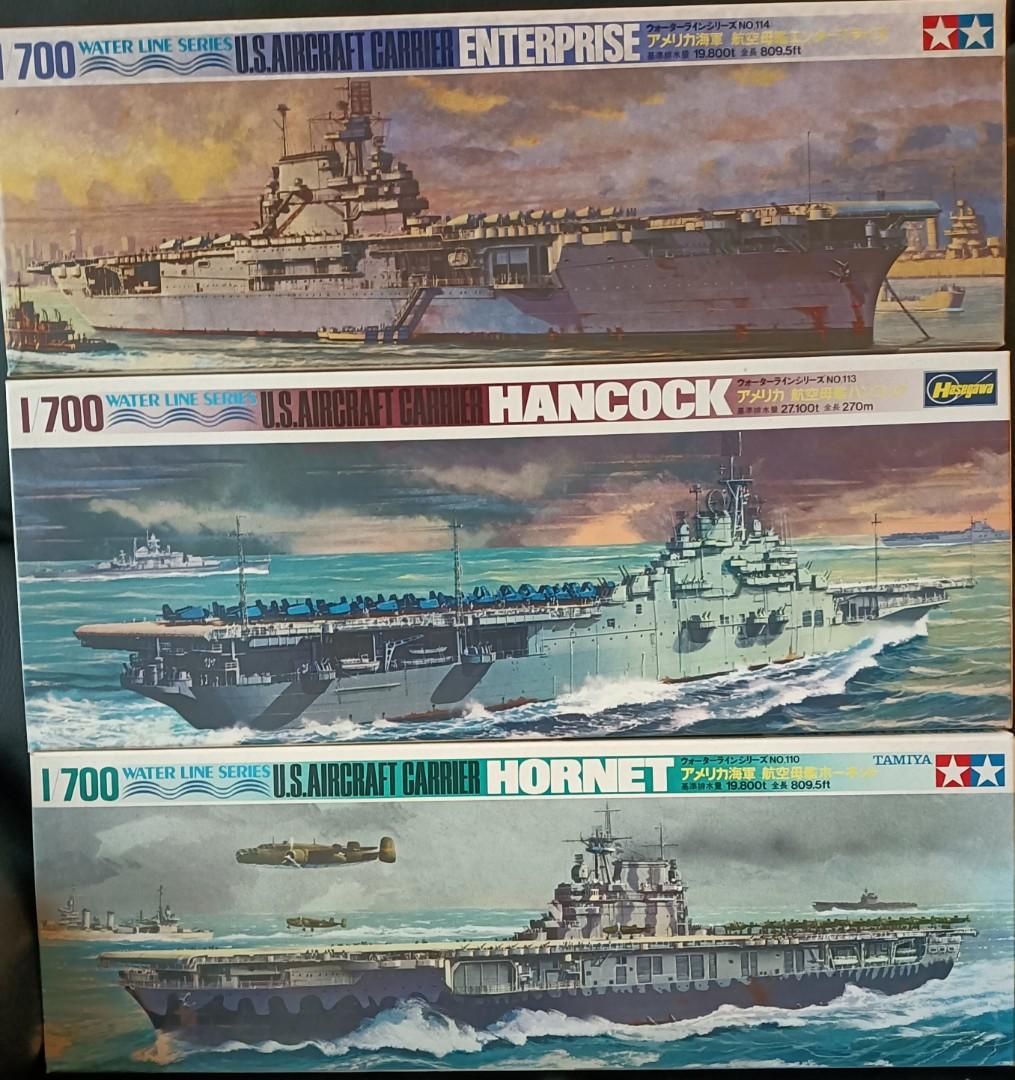 1/700 waterline , 7 aircraft carriers models of wwii, Hobbies & Toys ...