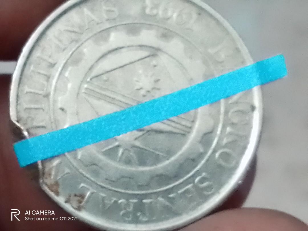 2010 1 Piso BSP rare error coin, Hobbies & Toys, Memorabilia ...