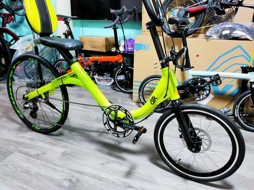 24 inch single speed semi-recumbent bike, Sports Equipment, Bicycles ...