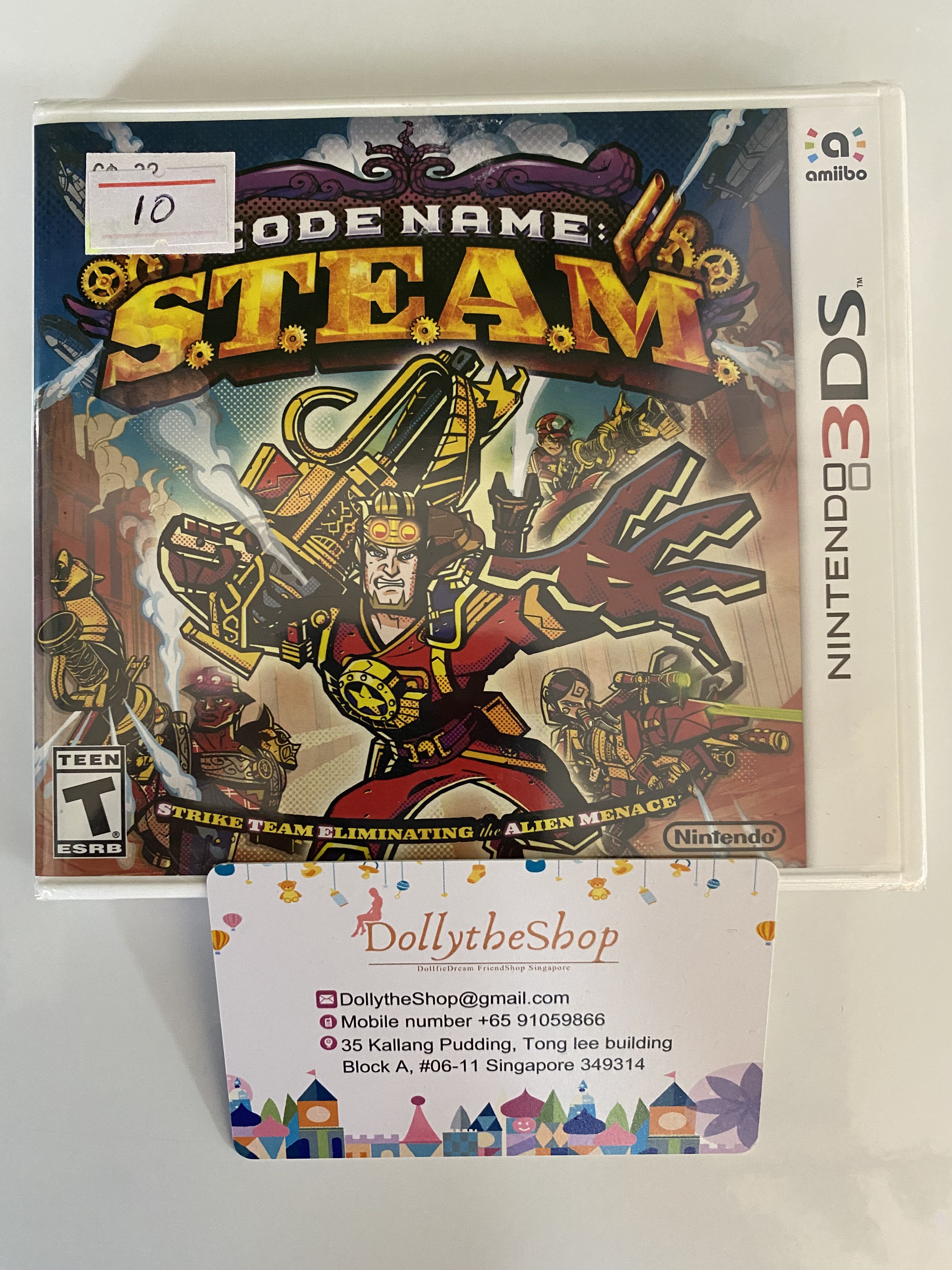 3DS Code Name Steam US, Video Gaming, Video Games, Nintendo on Carousell