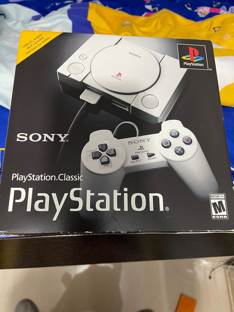紀念版 PlayStation 全新內含遊戲 PS1, 電子遊戲, 電子遊戲機, PlayStation - Carousell