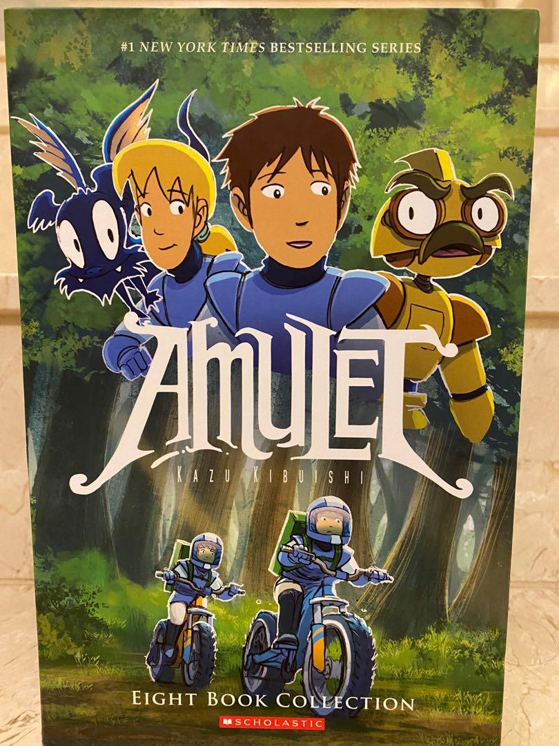 Amulet by Kazu Kibuishi (8 book set), 興趣及遊戲, 書本 & 文具, 兒童書籍 - Carousell