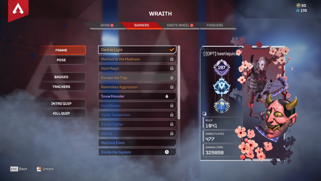 Apex legends Wraith heirloom account, Video Gaming, Gaming Accessories ...