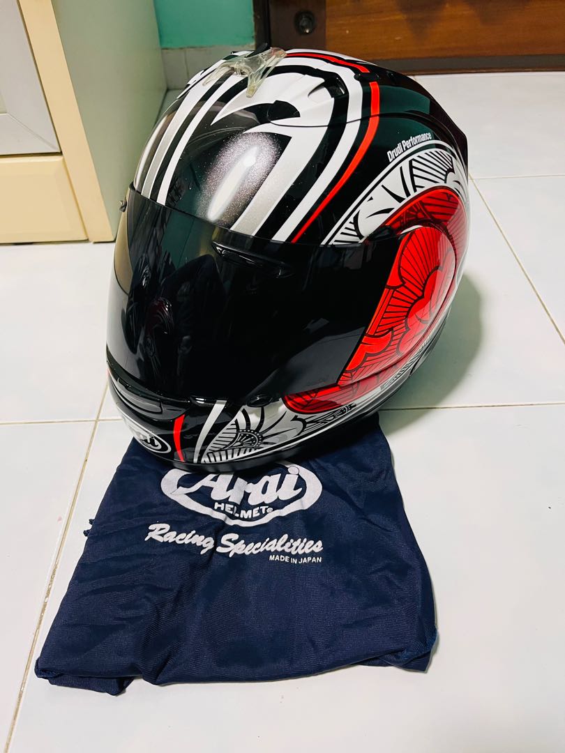 Arai RX7-RR5 Sakura, Motorcycles, Motorcycle Apparel on Carousell