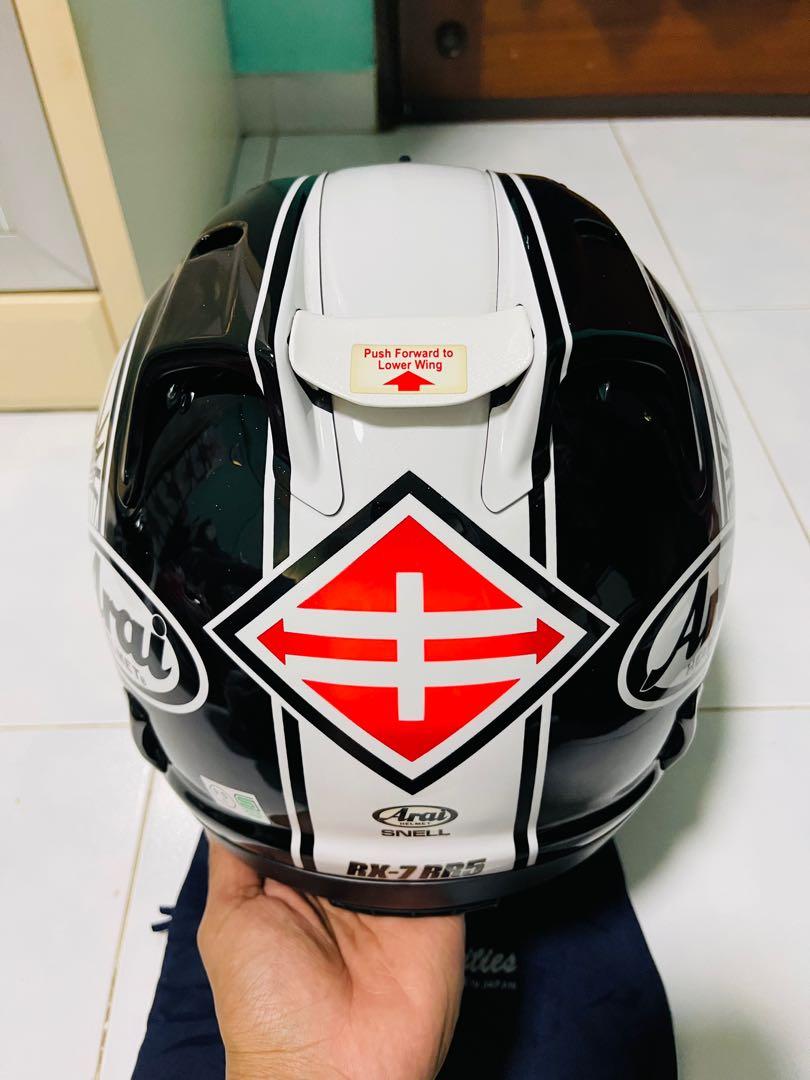 Arai RX7-RR5 Sakura, Motorcycles, Motorcycle Apparel on Carousell