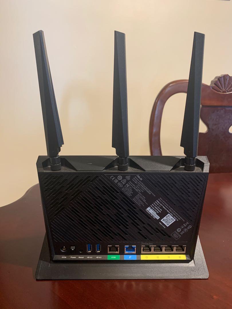 ASUS RT-86U Wireless - AX5700 Dual-Band Gigabit Router, Computers ...