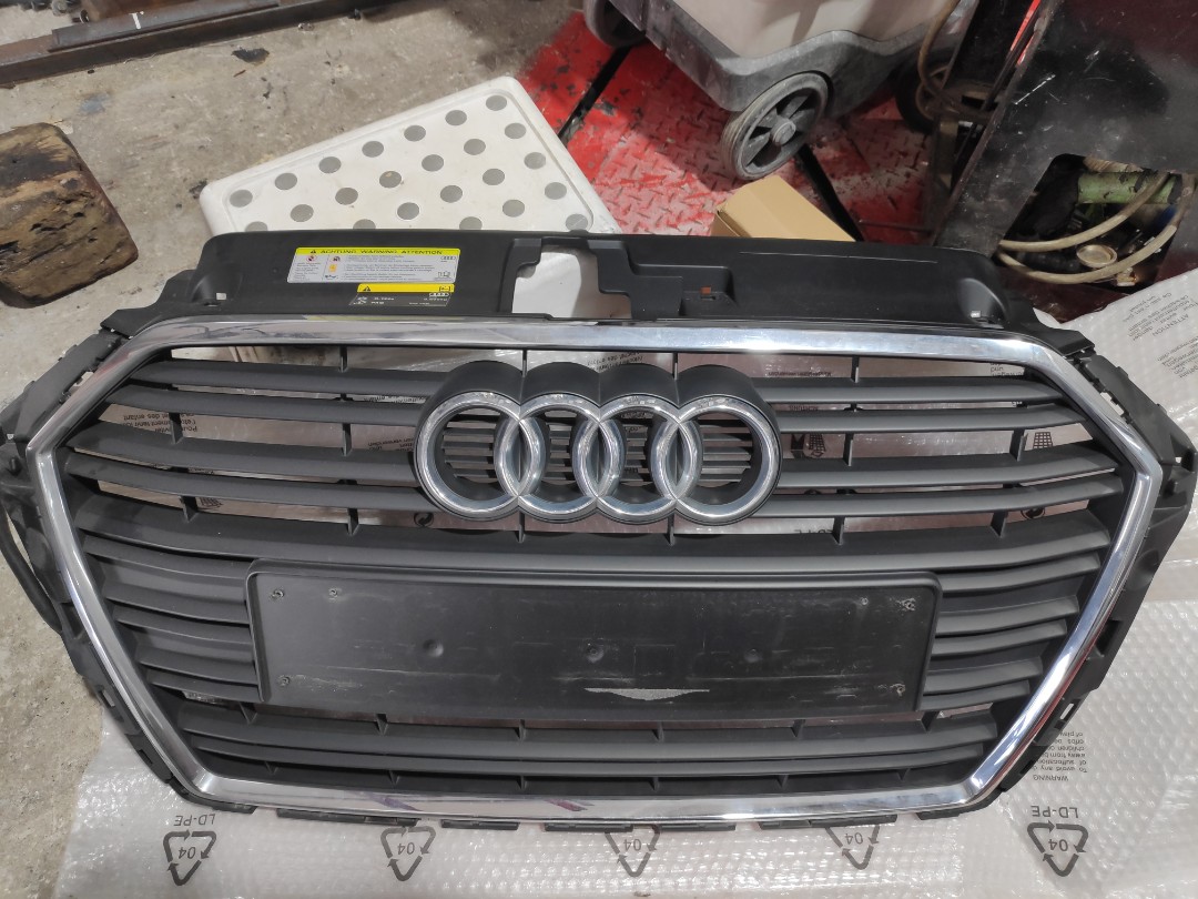 Audi A3 front grille Original, Car Accessories, Accessories on Carousell