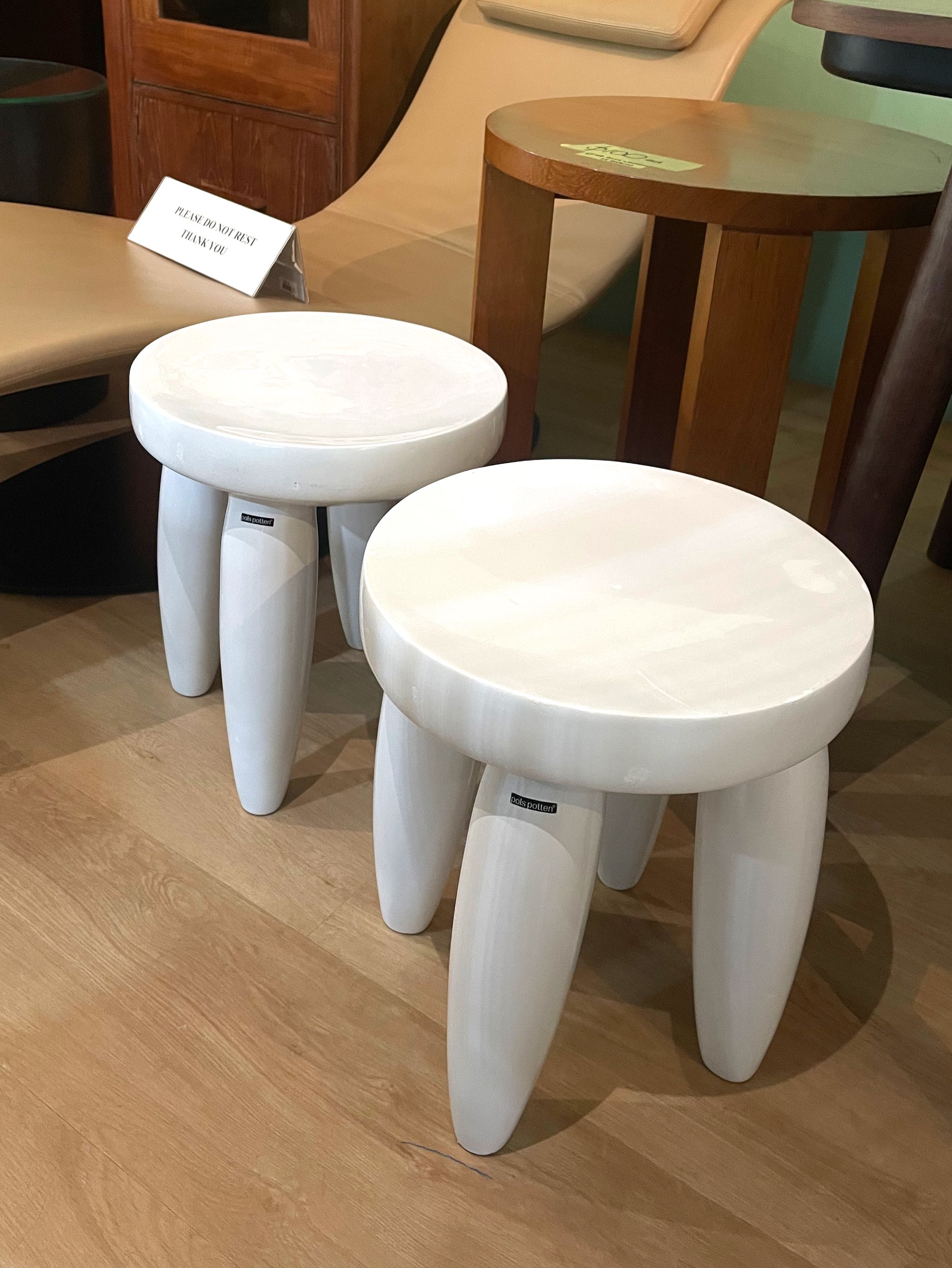 Authentic Pols Potten Senofo designer stool chair, Furniture & Home ...