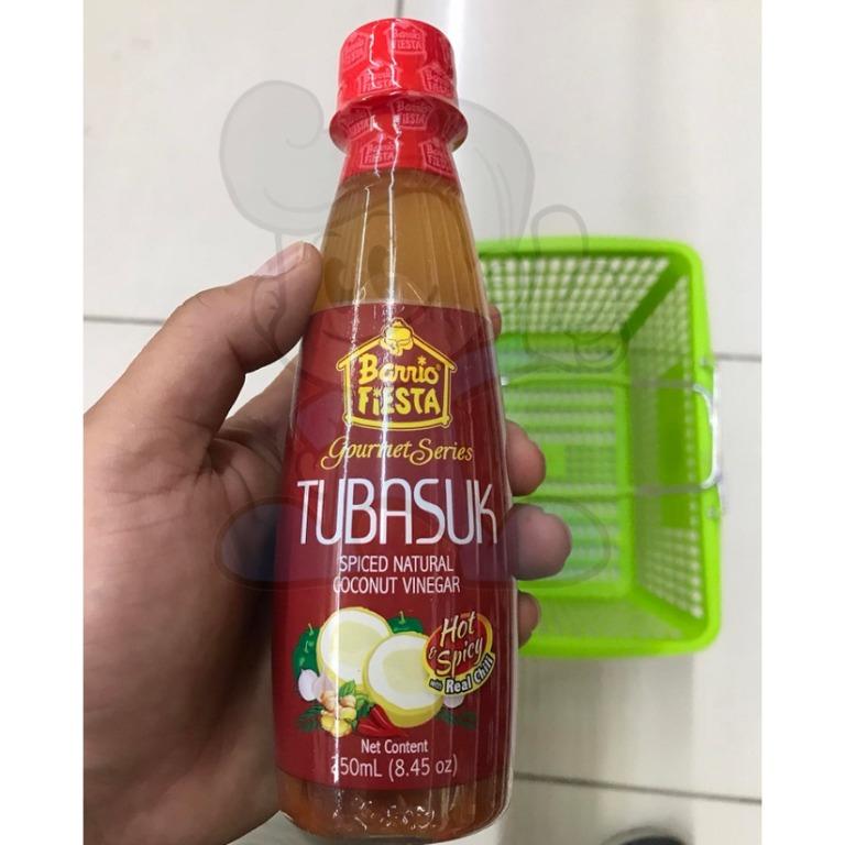 Barrio Fiesta Tubasuk Coconut Vinegar (8 x 250ml), Food & Drinks, Spice ...