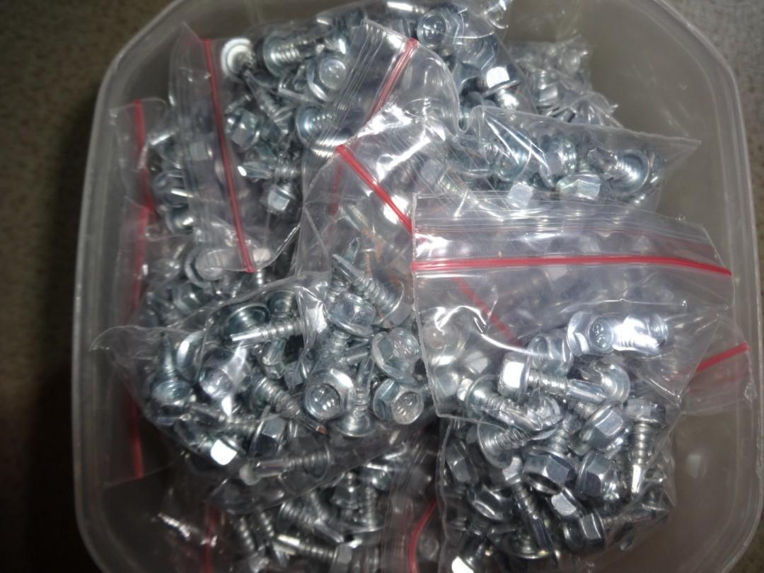 Baut Roofing Atap Konstruksi Baja Ringan 6 x 16mm Kepala Baut Pakai ...