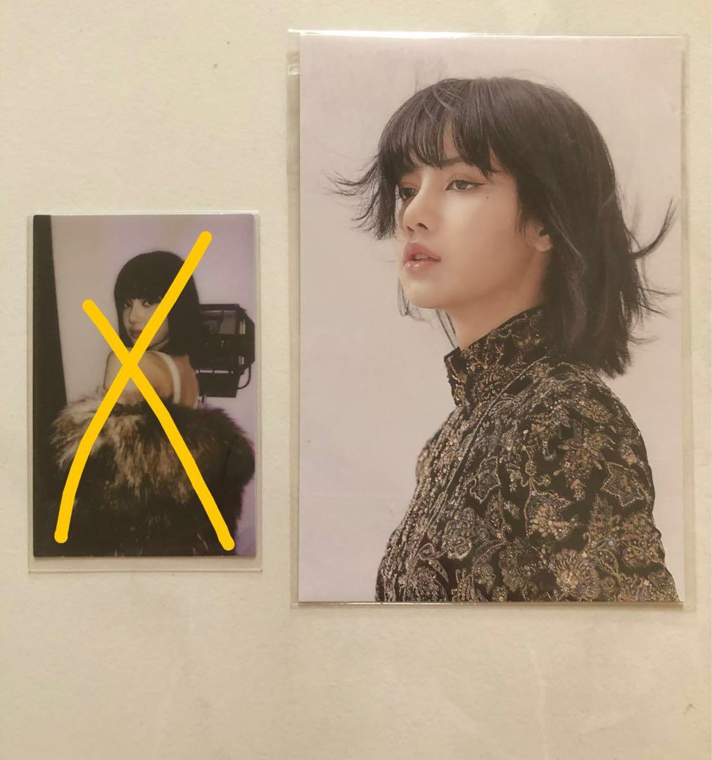 Blackpink Lisa photo cards and postcard, Hobbies & Toys, Memorabilia ...