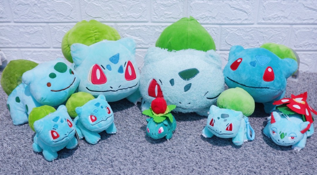 Boneka pokemon kodok frog bulbasaur ivysaur venusaur, Toys ...