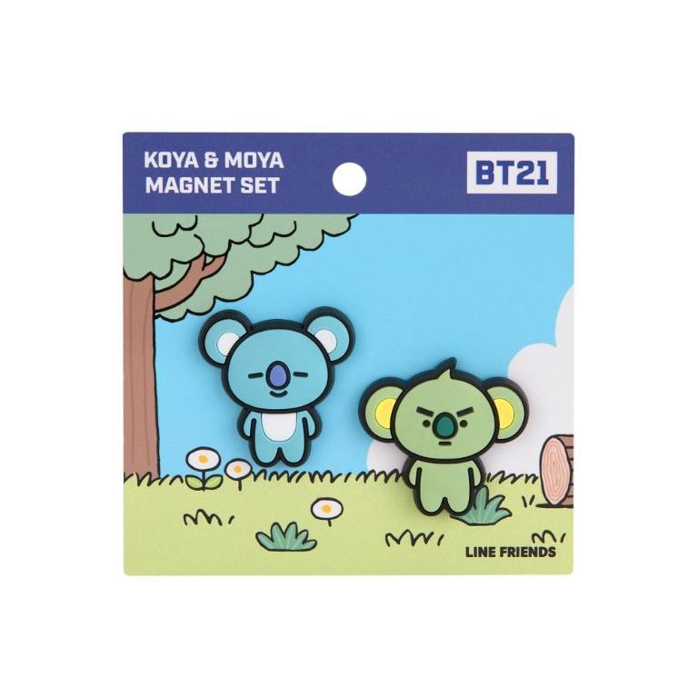 BT21 Magnet Set (Sold per character), Hobbies & Toys, Stationary ...