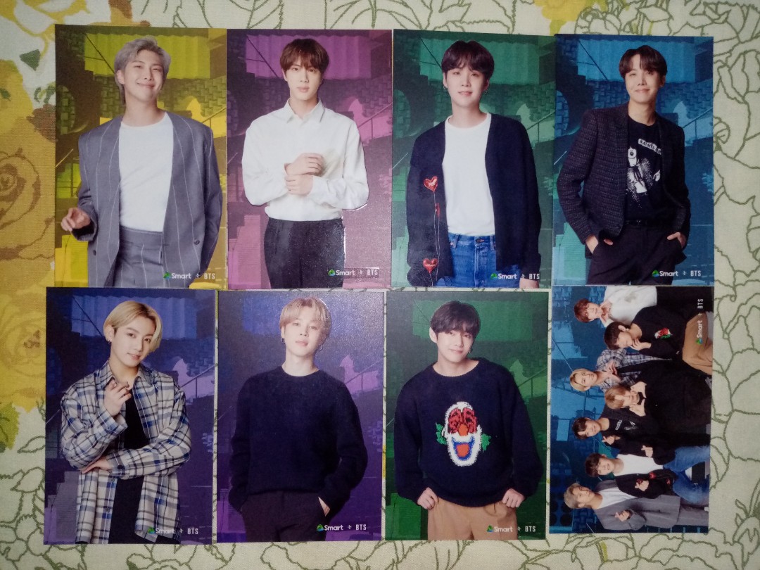 BTS Smart Set A PC RM Jin Suga Jhope Jimin V Jungkook, Hobbies & Toys ...