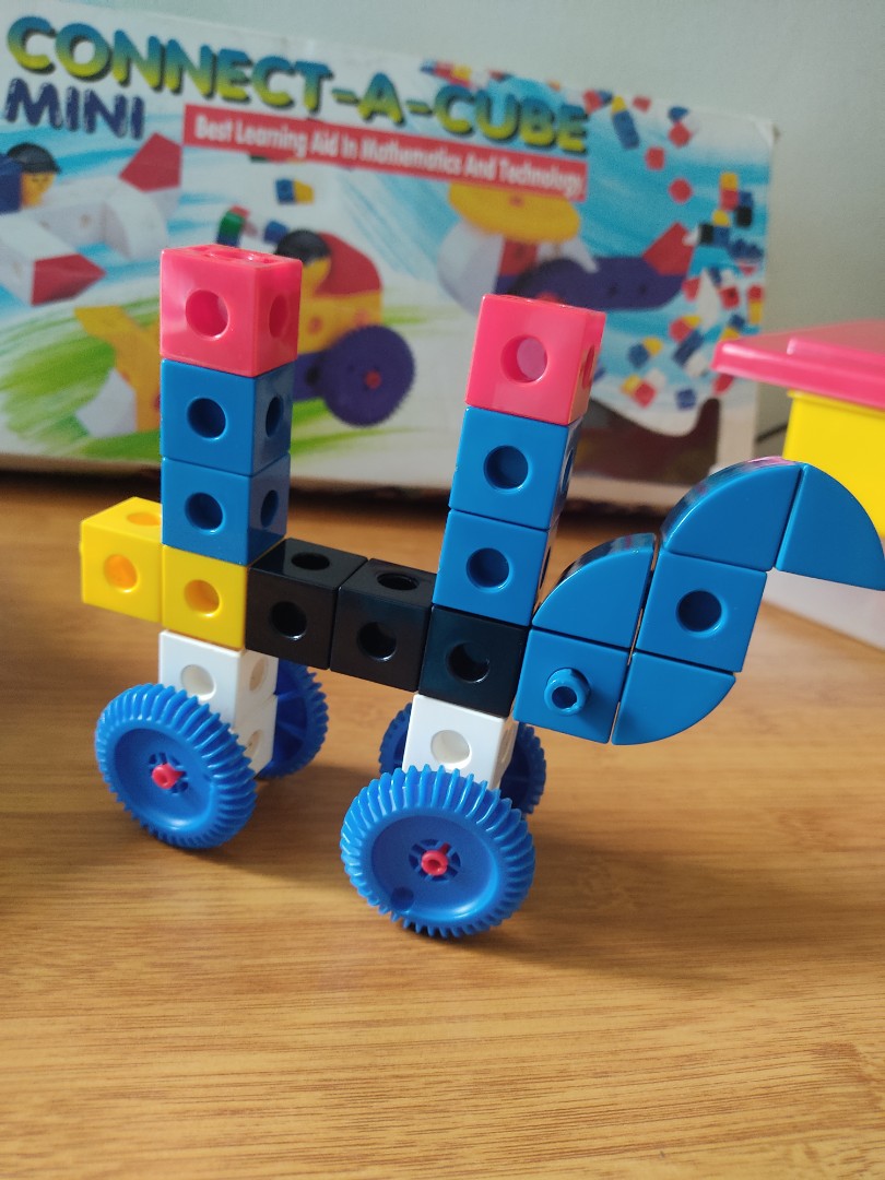 Building blocks/ GIGO connect-a-cube/ Good quality, Babies & Kids ...