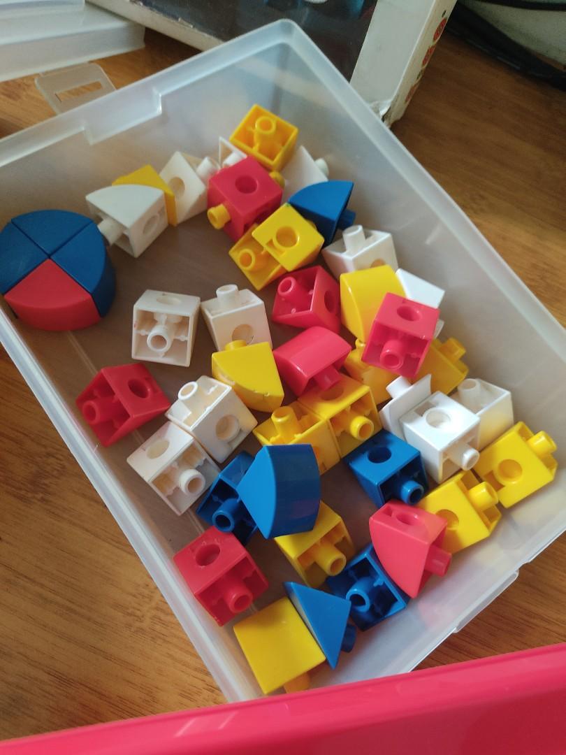 Building blocks/ GIGO connect-a-cube/ Good quality, Babies & Kids ...