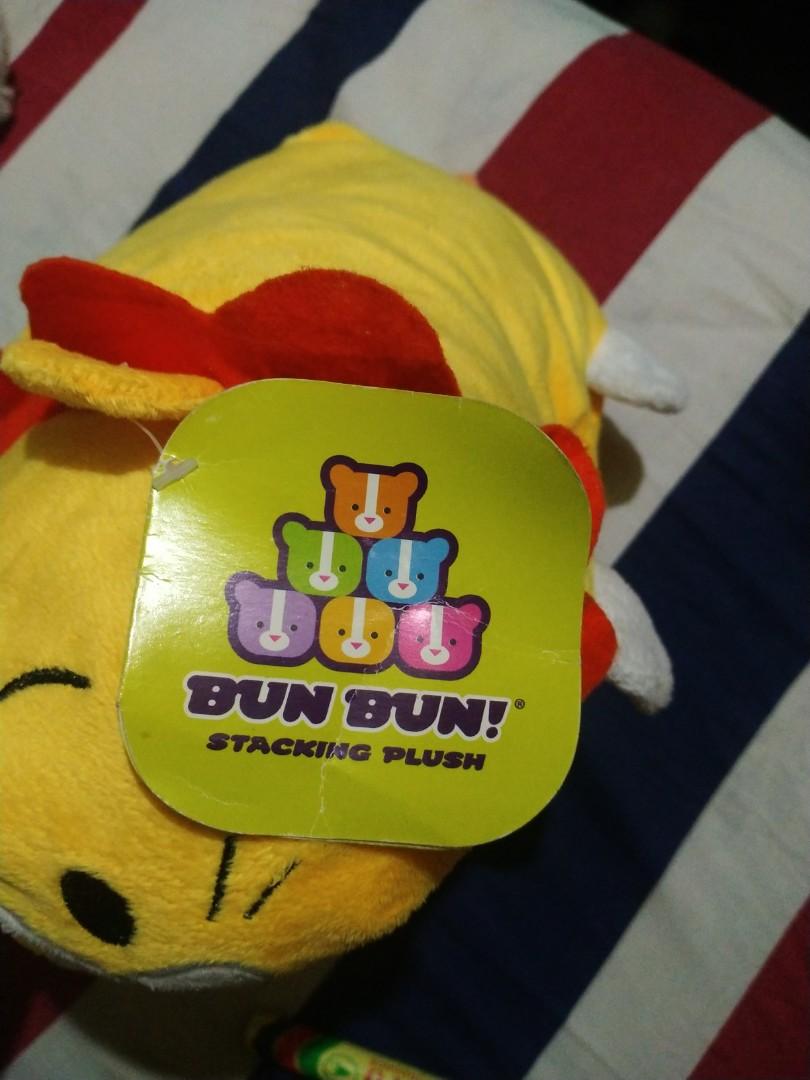 bun bun stacking plush toy, Hobbies & Toys, Toys & Games on Carousell