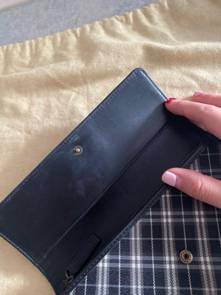 Burberry Blue Label Wallet, Luxury, Bags & Wallets on Carousell