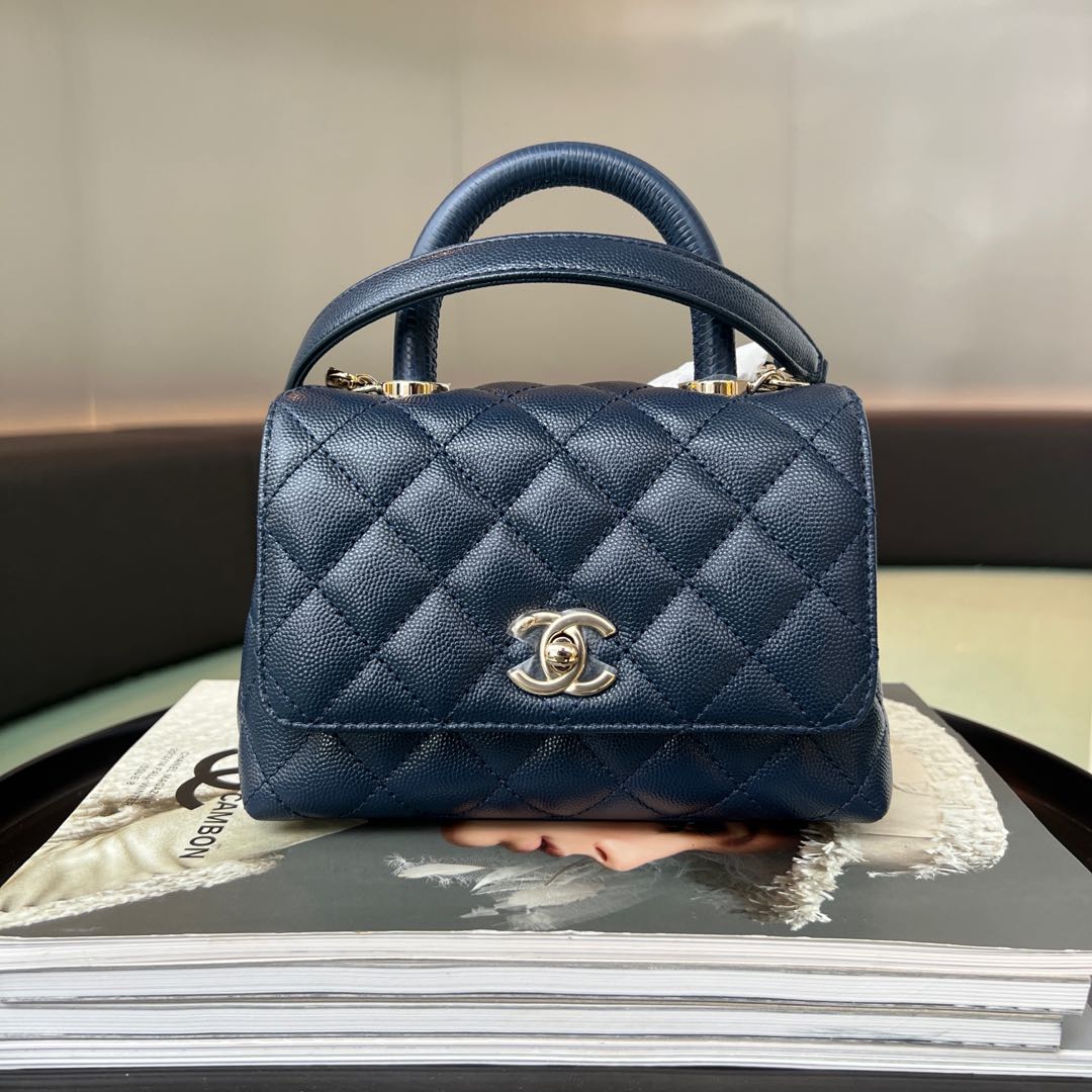 Chanel Coco Handle Extra mini, Luxury, Bags & Wallets on Carousell