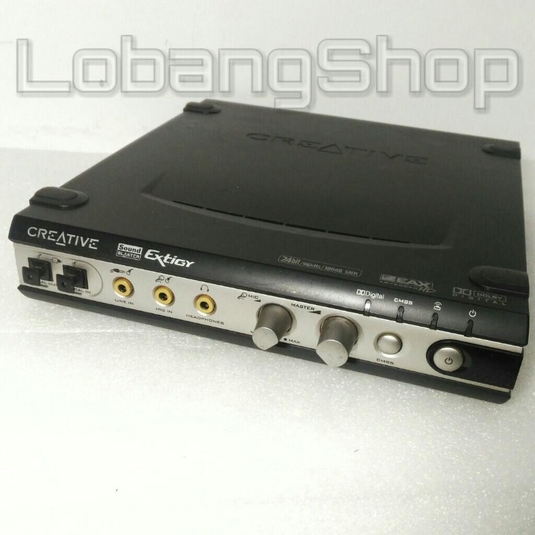 CREATIVE Sound Blaster Extigy SB0130 USB External Sound Card Audio ...