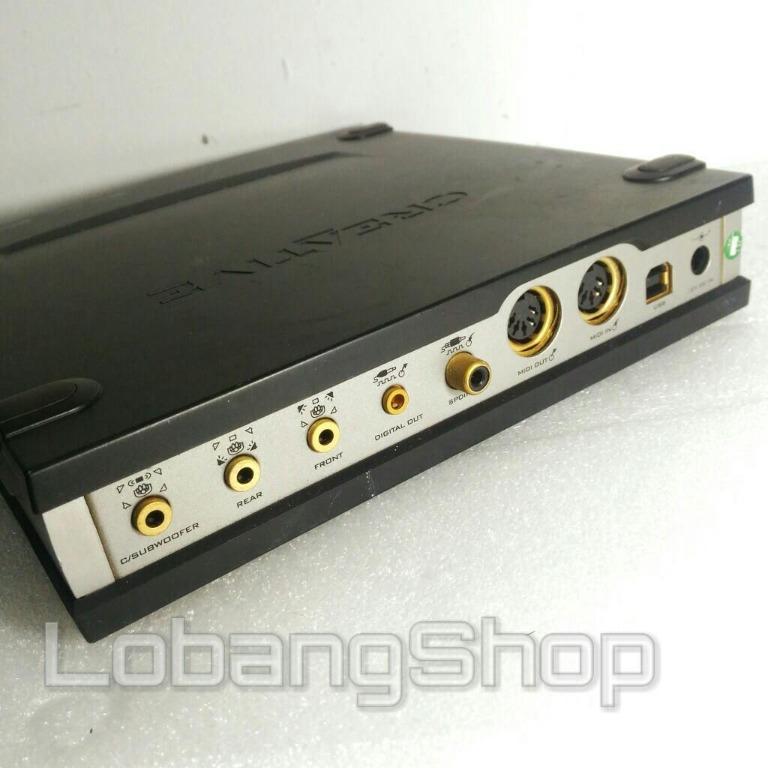 CREATIVE Sound Blaster Extigy SB0130 USB External Sound Card Audio ...