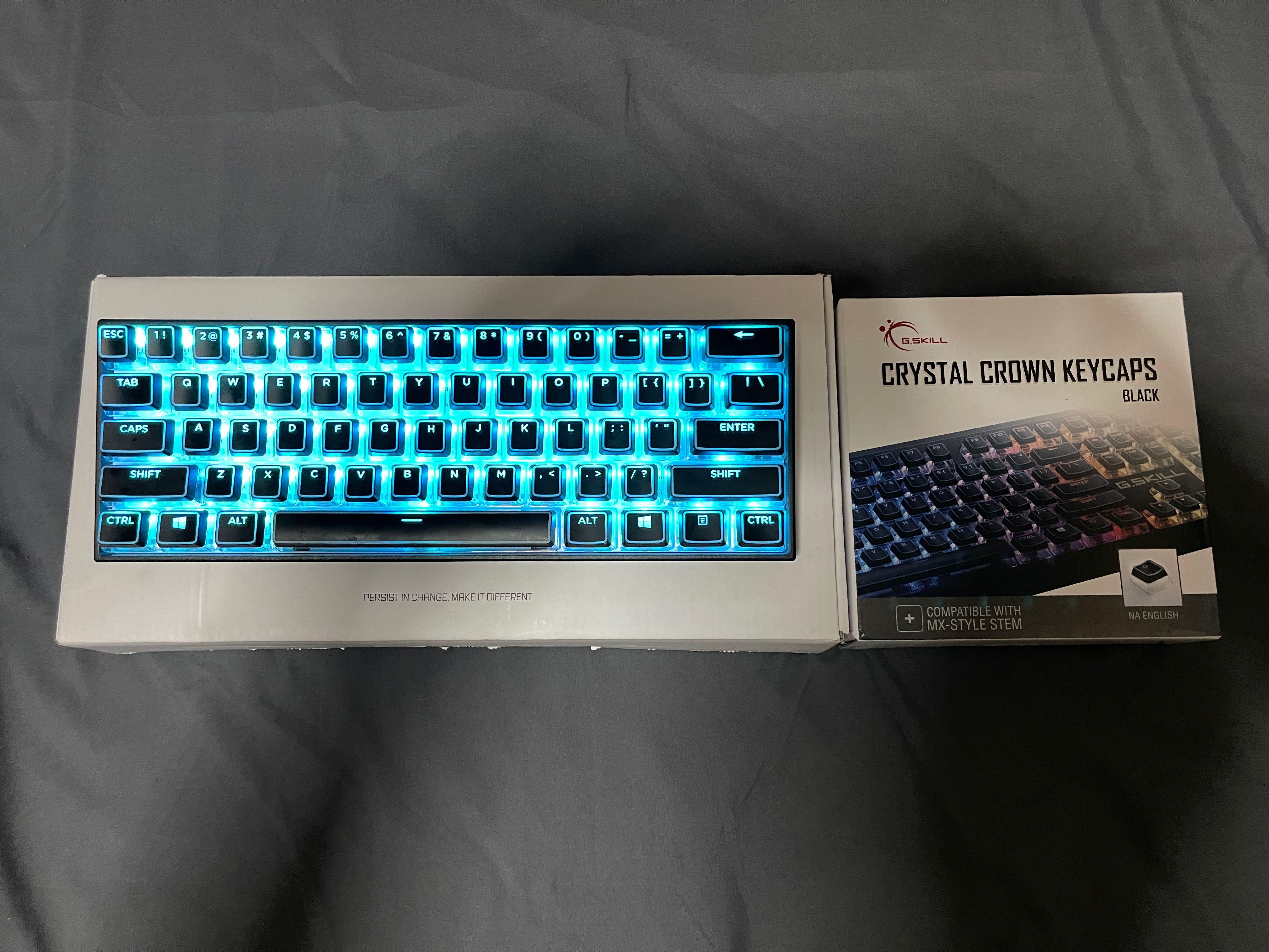Custom Anne Pro 2 60% Mechanical Keyboard, Computers & Tech, Parts ...