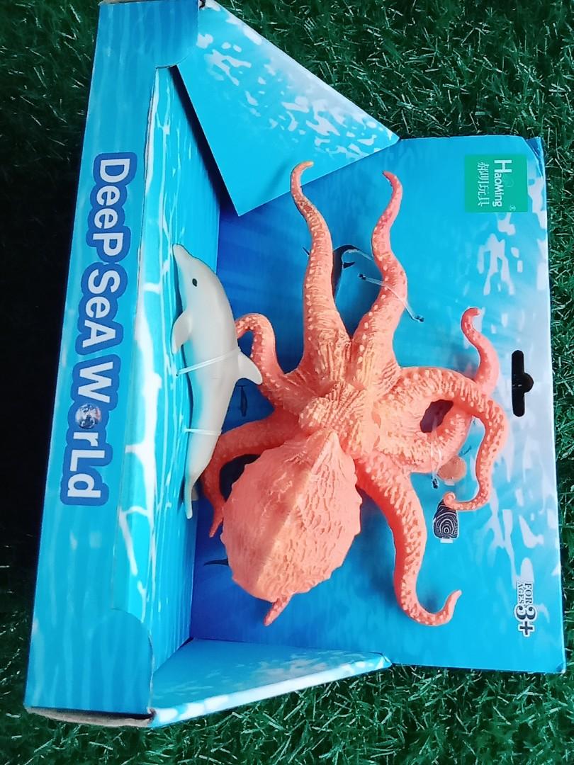 Deep Sea World Toy Octopus Dolphin toys, Hobbies & Toys, Toys & Games ...
